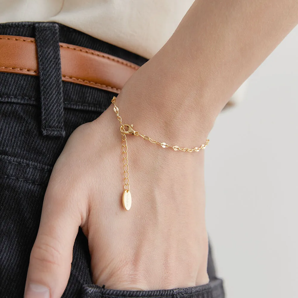 thin chain loop bracelet (W006_gold) - 감도 깊은 취향 셀렉트샵 29CM