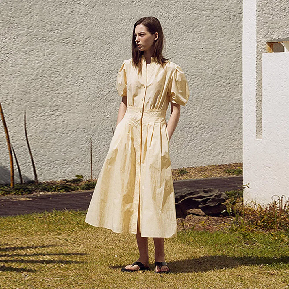 Stand Collar Long Dress KW3MO2110_C2 - 감도 깊은 취향 셀렉트샵 29CM