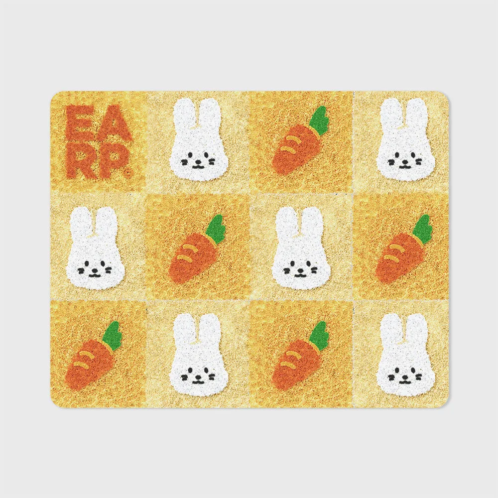 CHECKER BOARD CARROT POPO-YELLOW(마우스패드) - 감도 깊은 취향 셀렉트샵 29CM