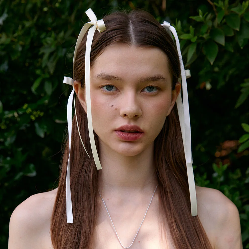 side classic plain ribbon pin set_2color HP024 - 감도 깊은 취향 셀렉트샵 29CM