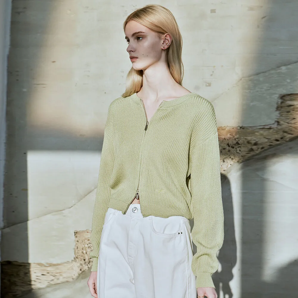 Round neck reversible knit cardigan (2color) - 감도 깊은 취향 셀렉트샵 29CM