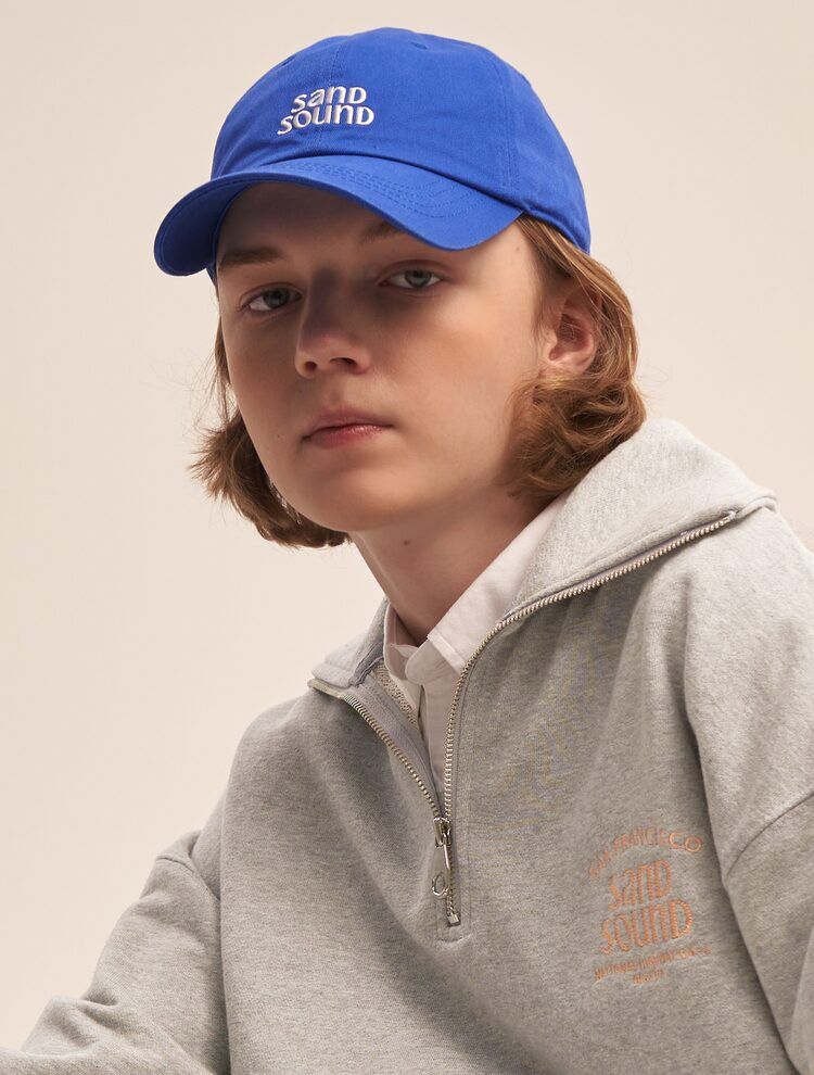 Original Small Logo Cap Blue_MS318BA51P - 감도 깊은 취향 셀렉트샵 29CM