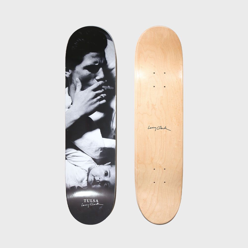 PHYPS® X LARRY CLARK TULSA POSTER SKATEBOARD DECK BLACK - 감도 깊은 취향 셀렉트샵 ...