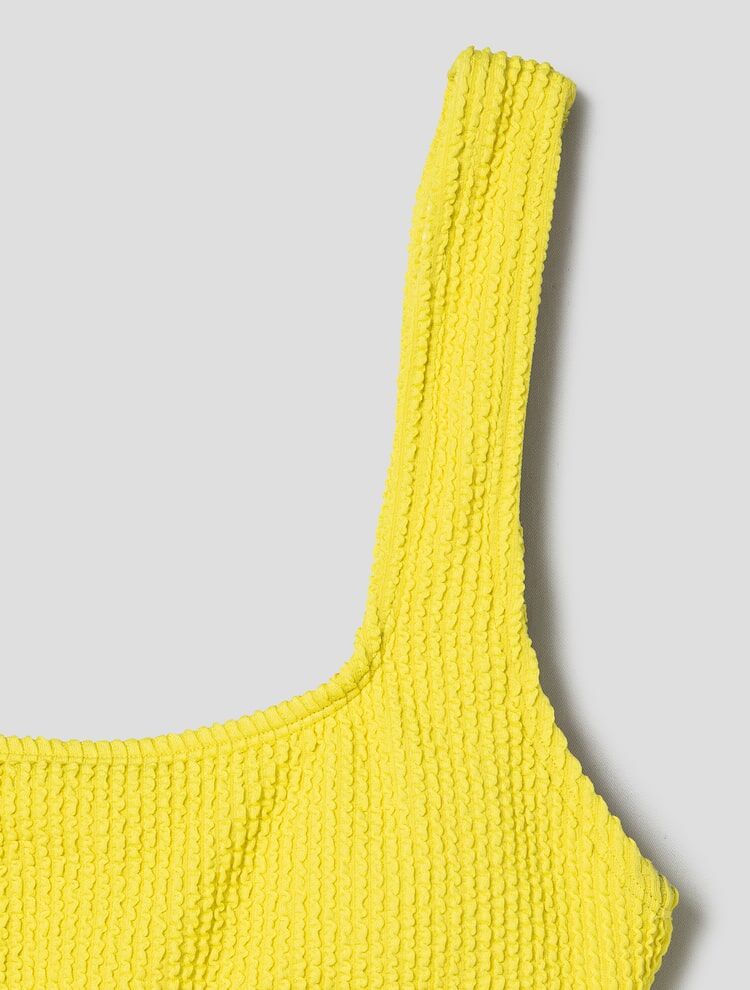 Wiggle Midtop Bikini Swimsuit Yellow_MS358ZW83E - 감도 깊은 취향 셀렉트샵 29CM