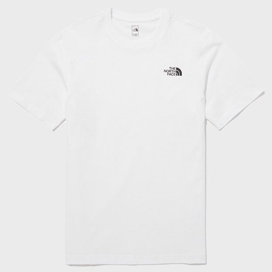 [노스페이스] 코튼 베이직 반팔 티셔츠 NT7UP41B_WHT - 감도 깊은 취향 셀렉트샵 29CM
