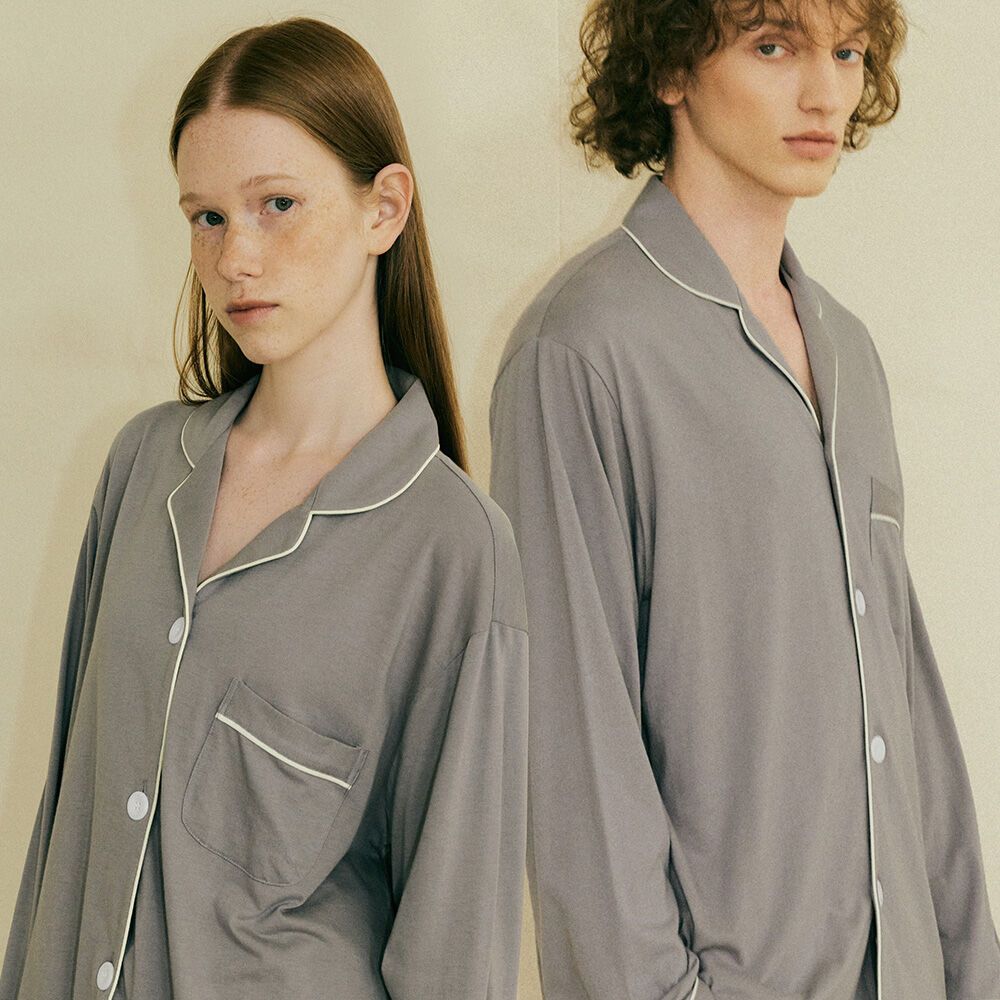 [모달] (couple) Essential Grey Pajama Set - 감도 깊은 취향 셀렉트샵 29CM