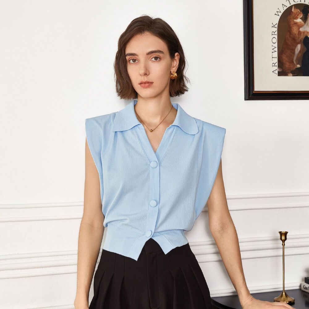 YY_Urban puff point sleeveless shirt - 감도 깊은 취향 셀렉트샵 29CM