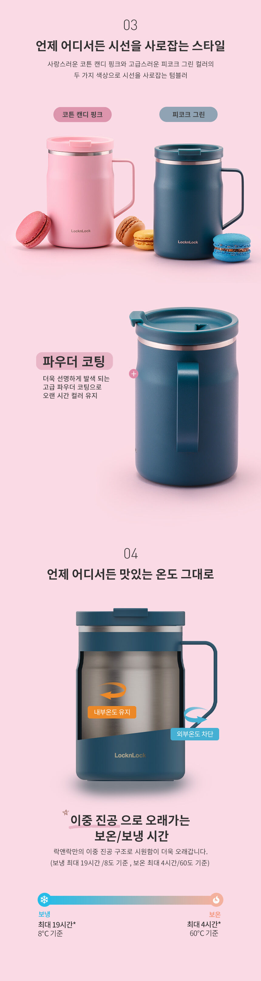 락앤락 메트로 밀폐 머그 텀블러 475ml (LHC4263) - 감도 깊은 취향 셀렉트샵 29CM