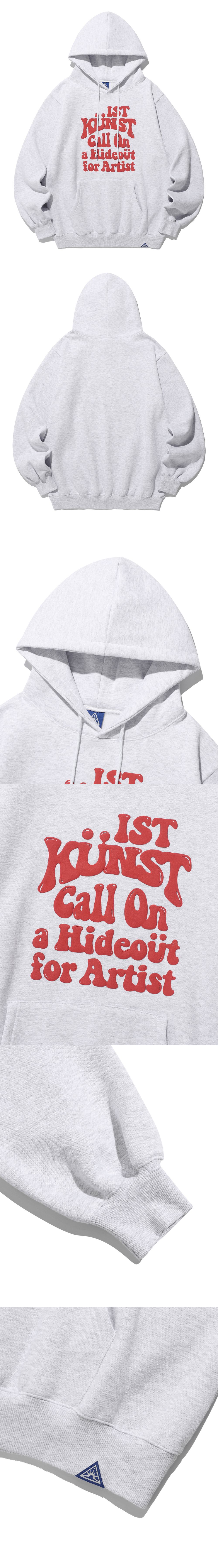 HIDEOUT HOODIE_LIGHT GREY(IK2DFMM403A) - 감도 깊은 취향 셀렉트샵 29CM