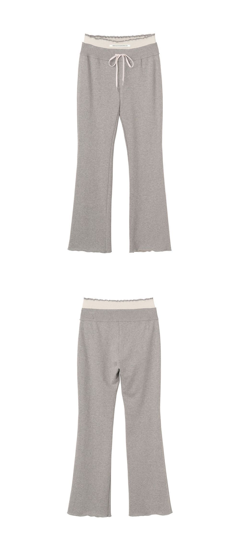 Trunk Layered Sweat Pants Melange Gray - 감도 깊은 취향 셀렉트샵 29CM