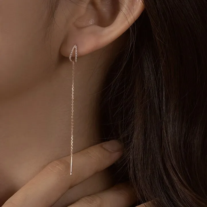 14k post 베누스 드롭 귀걸이 - 감도 깊은 취향 셀렉트샵 29CM