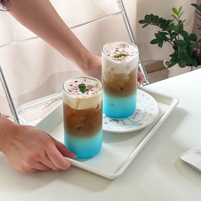 2p Set 로웰 370ml 아메리카노 카페 아이스잔 내열유리컵 감도 깊은 취향 셀렉트샵 29cm