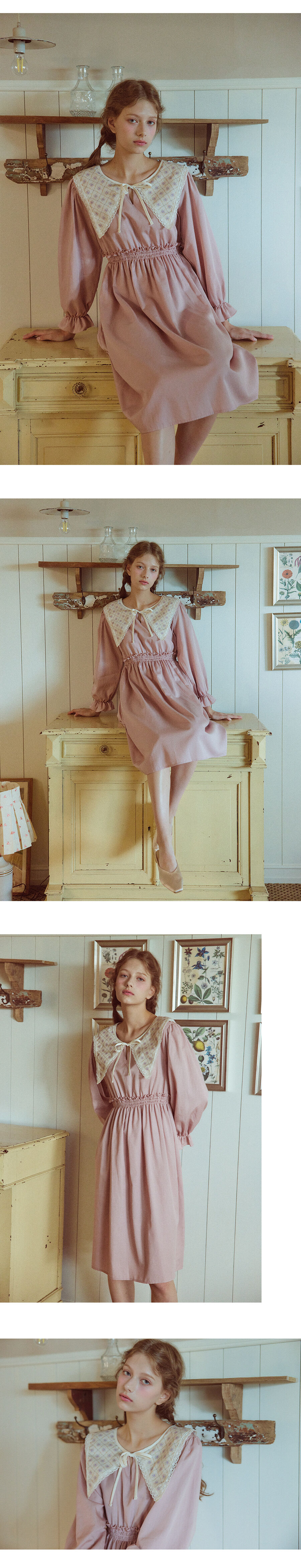 [4555-BCFHO] 비올렛 원피스 Pink - 감도 깊은 취향 셀렉트샵 29CM