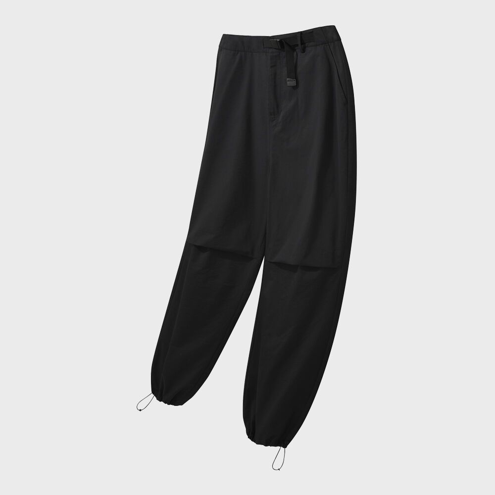 [ONEMILE WEAR] WARM UP WIDE FIELD PANTS BLACK - 감도 깊은 취향 셀렉트샵 29CM