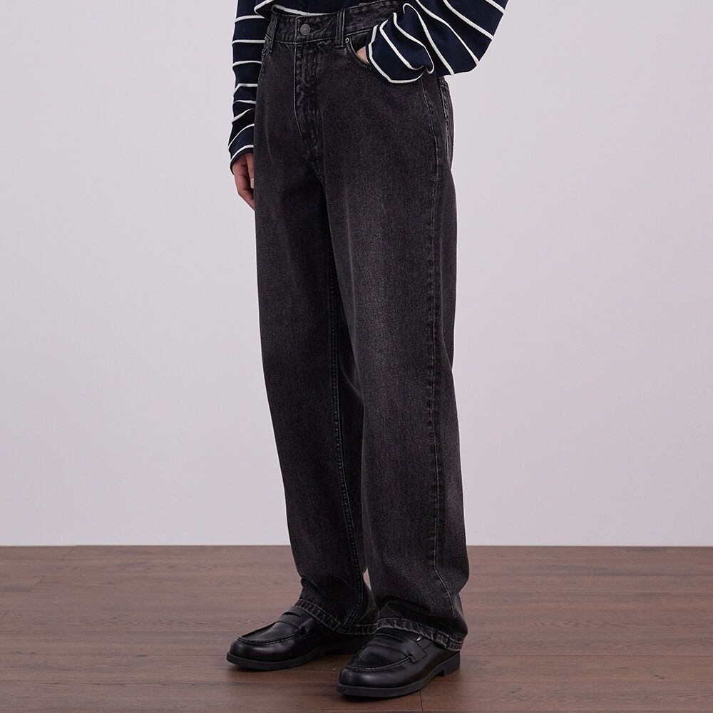 [23FW] 데님 레귤러 팬츠 - 블랙 - 감도 깊은 취향 셀렉트샵 29CM