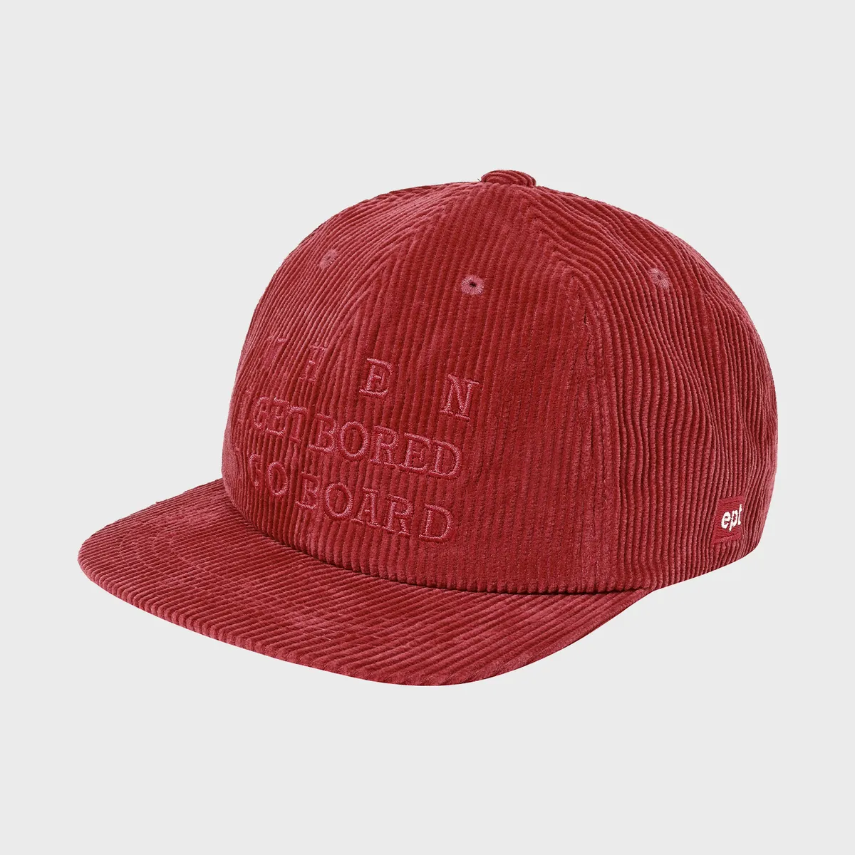 CORDUROY BOARD CAP (BURGUNDY) - 감도 깊은 취향 셀렉트샵 29CM