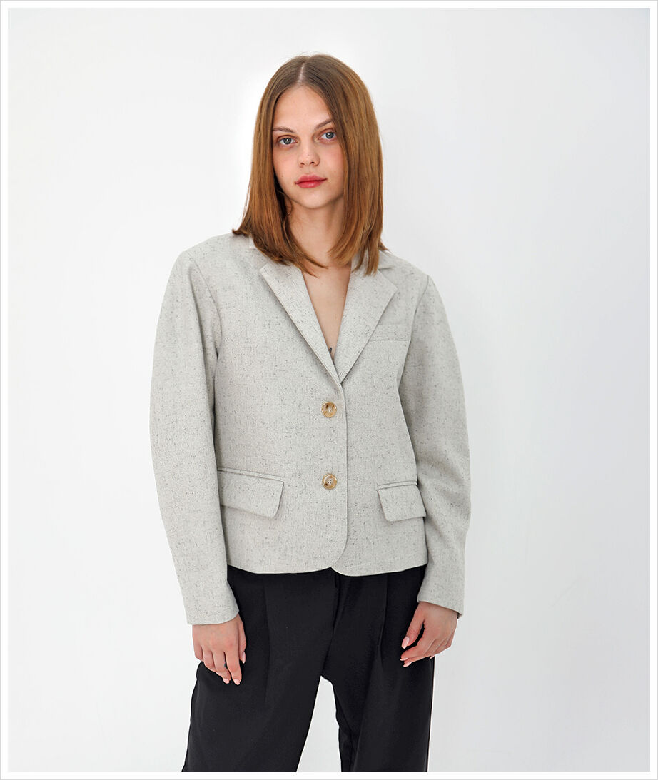 코쿤 맬란지 아이보리 자켓 _ Cocoon Ivory JK - 감도 깊은 취향 셀렉트샵 29CM