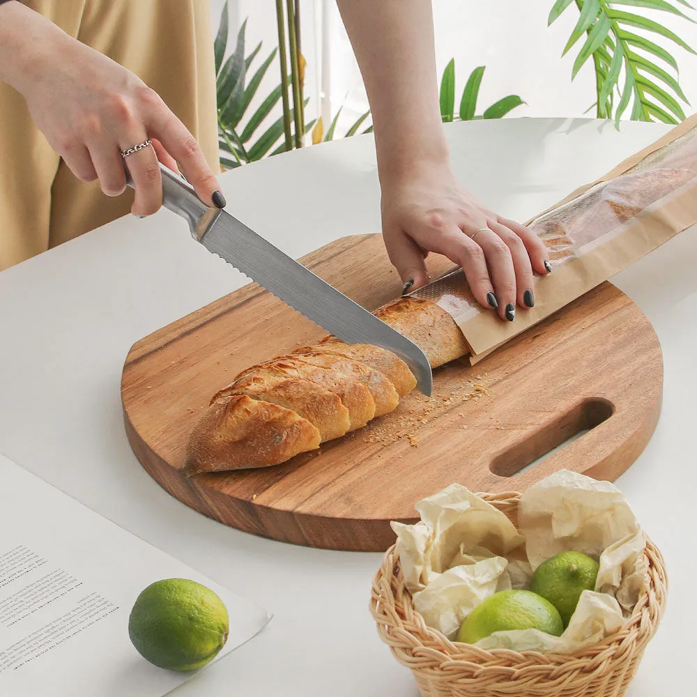 Mr 잘 썰리는 올 스텐 빵칼 32cm 칼 커버 포함 브레드나이프 감도 깊은 취향 셀렉트샵 29cm