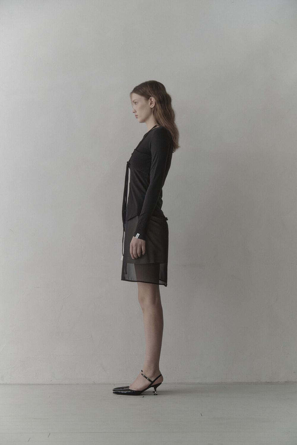 Dream string cut out black t shirt - 감도 깊은 취향 셀렉트샵 29CM