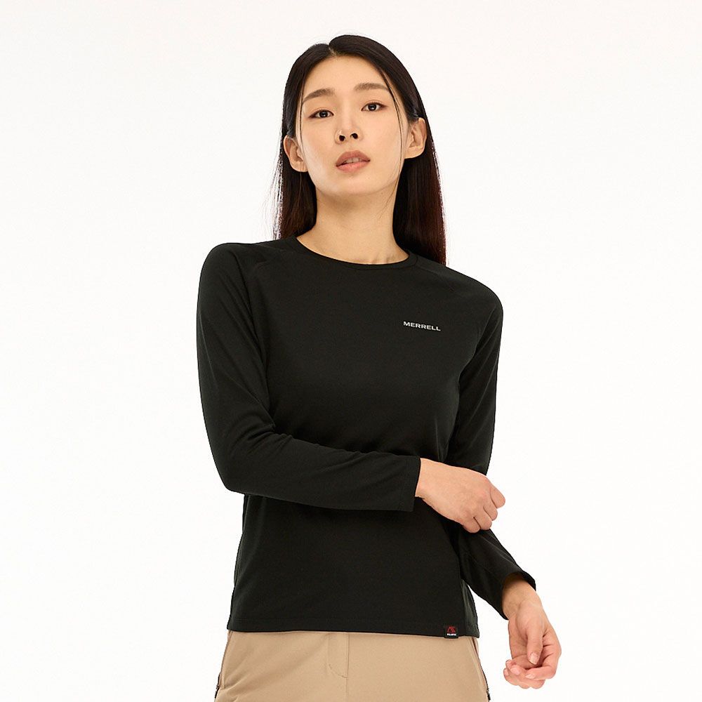 [WOMEN] 폴라텍 파워드라이 라운드 티셔츠 BLACK - 감도 깊은 취향 셀렉트샵 29CM