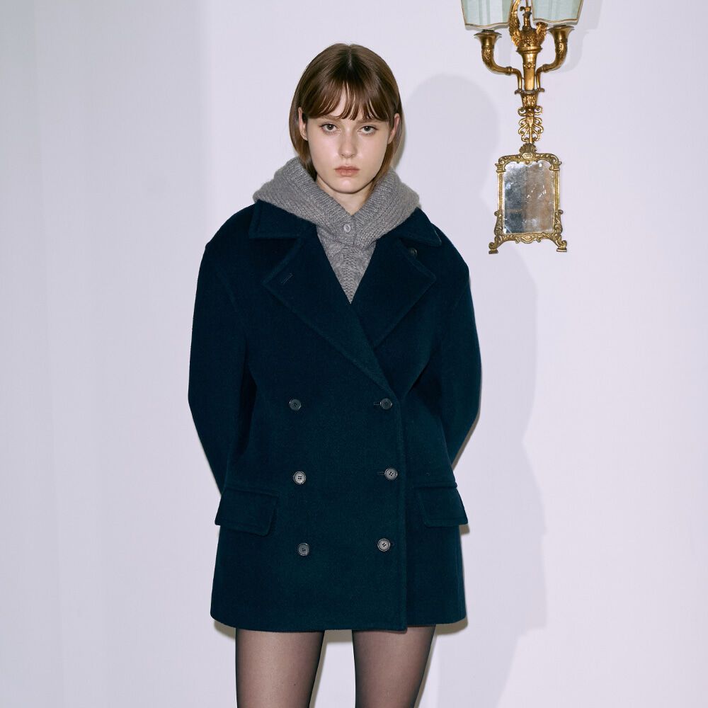 Winos Double Coat_Navy - 감도 깊은 취향 셀렉트샵 29CM