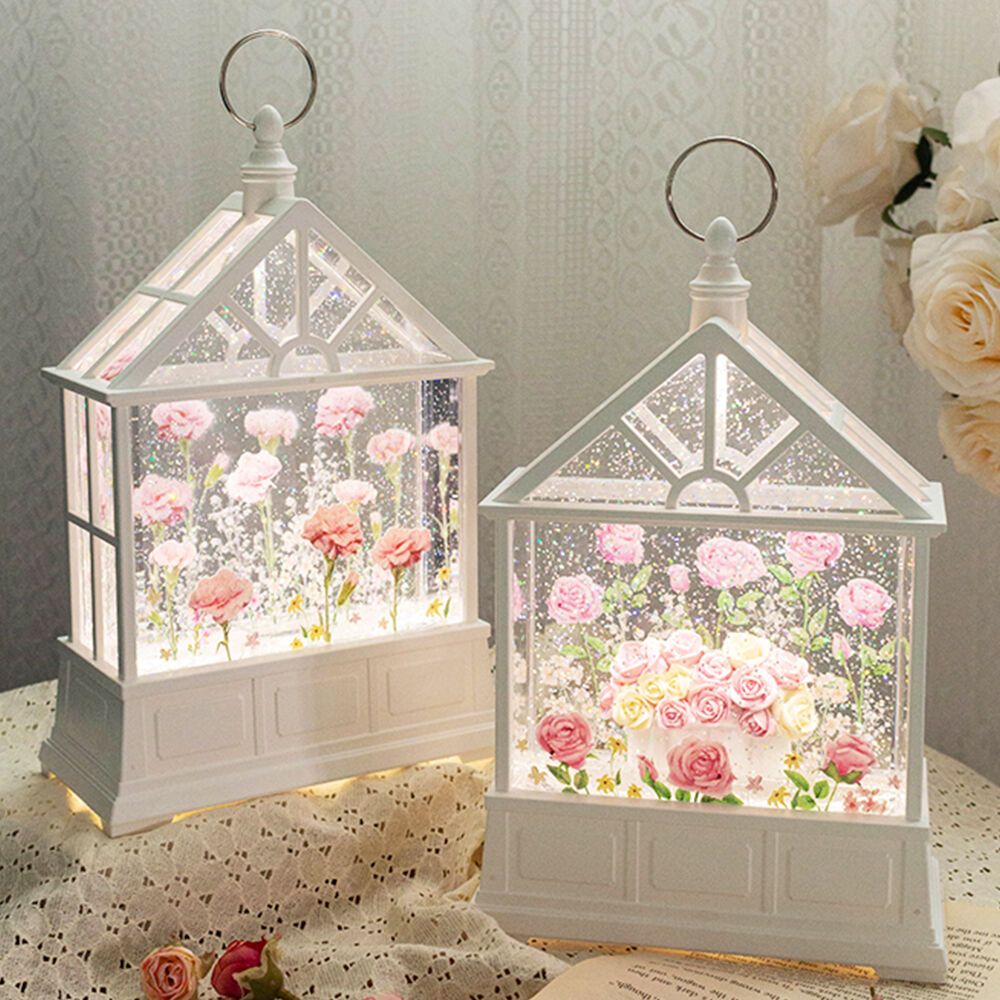 하우스 플라워 워터볼 오르골 (2type) - 감도 깊은 취향 셀렉트샵 29CM