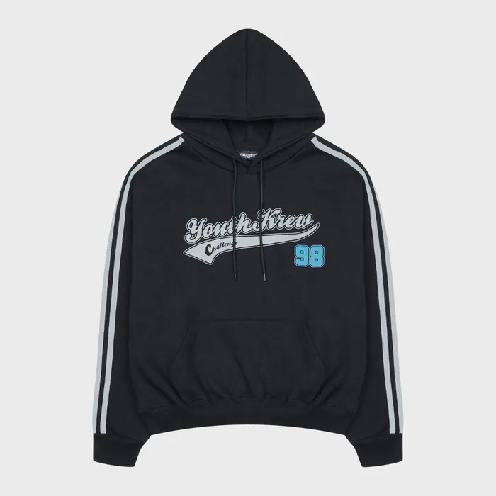 YK TEAM LOGO HOOD-BLACK - 감도 깊은 취향 셀렉트샵 29CM