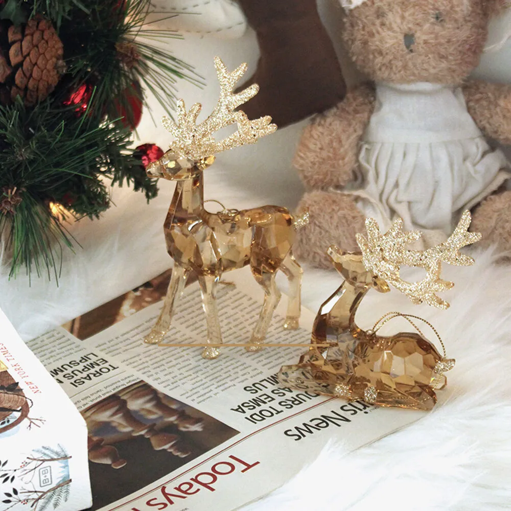 골드브라운 사슴 오너먼트 (2type) - 감도 깊은 취향 셀렉트샵 29CM