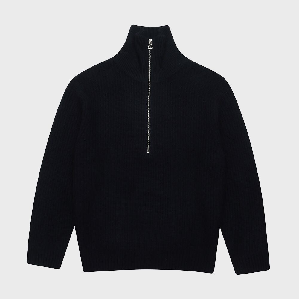 [컴젠] 하프 집업 터틀넥 스웨터 NAVY NACW0-MSP070_410 - 감도 깊은 취향 셀렉트샵 29CM