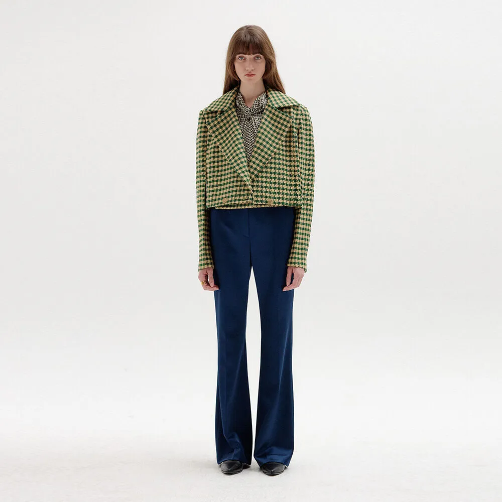 SEM Short Jacket - Green Check - 감도 깊은 취향 셀렉트샵 29CM