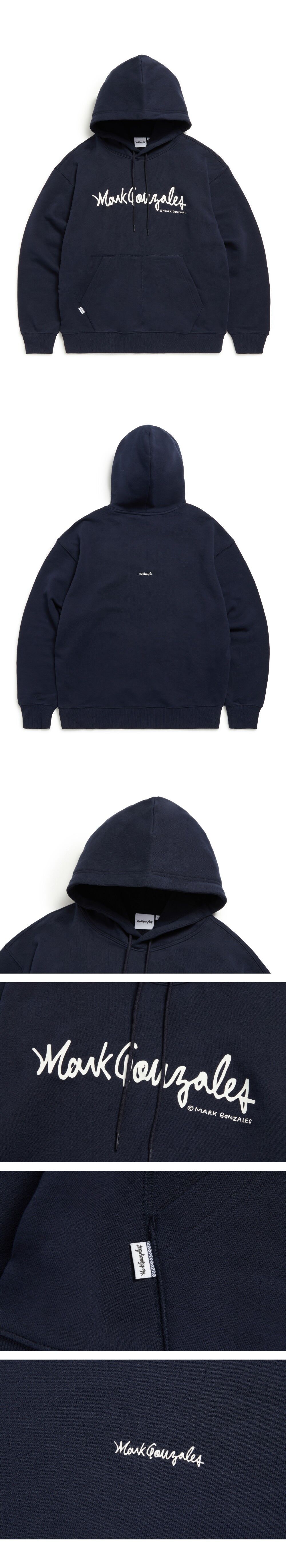SIGN LOGO OG SWEAT HOODIE - NAVY - 감도 깊은 취향 셀렉트샵 29CM