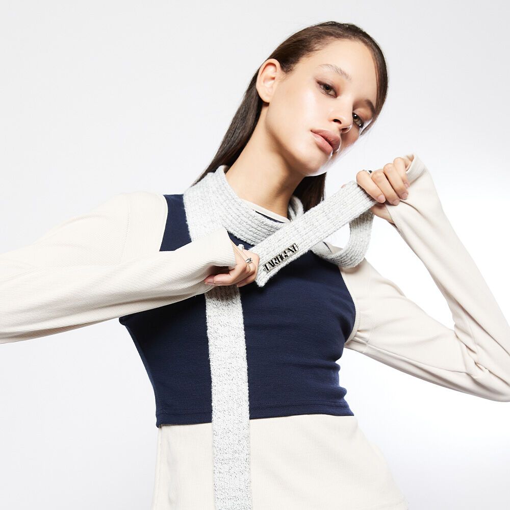 L7 MIX MUFFLER(IVORY) - 감도 깊은 취향 셀렉트샵 29CM