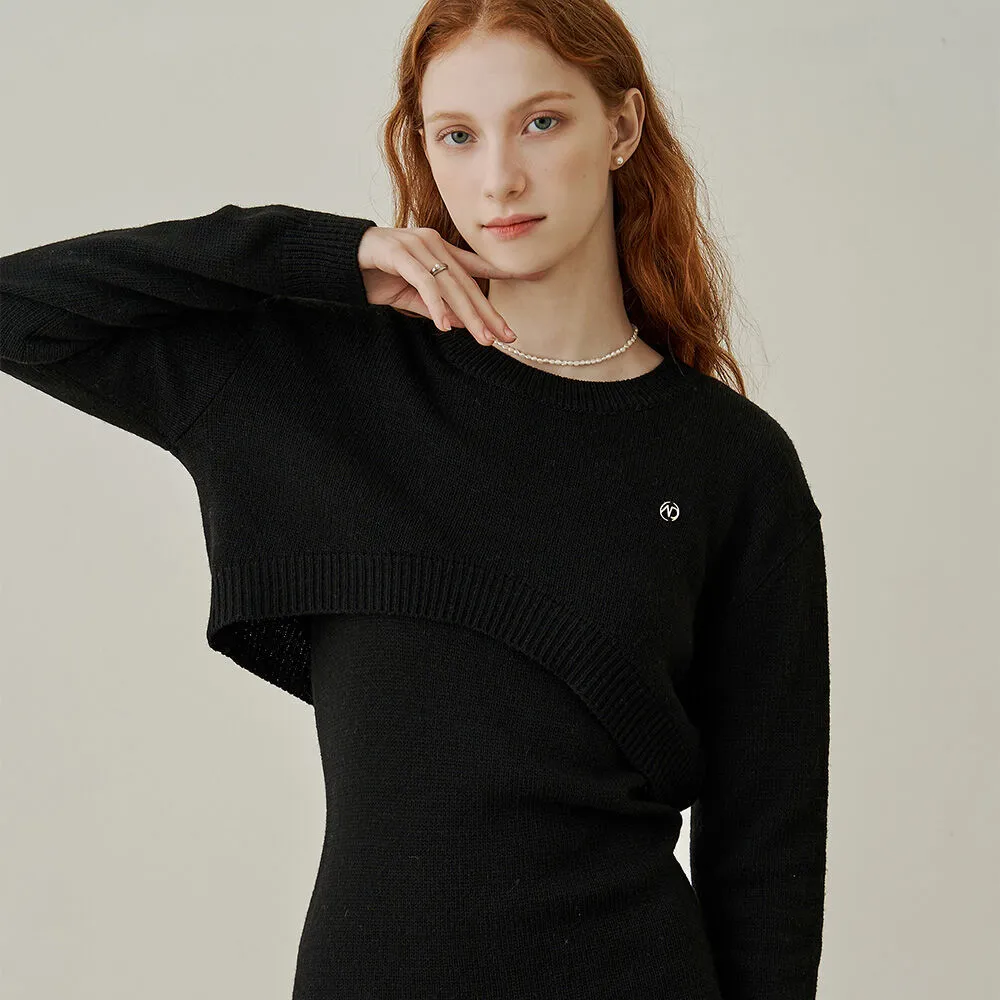 Sot basic crop bolero knit - black - 감도 깊은 취향 셀렉트샵 29CM