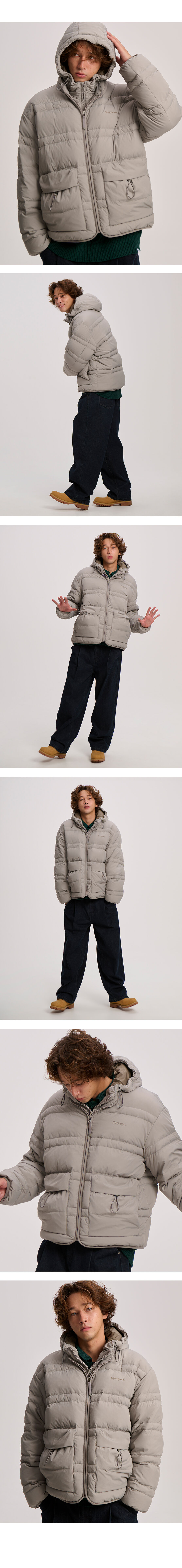 [23FW] RDS 하이라이트 2WAY 후디 다운 - 베이지 - 감도 깊은 취향 셀렉트샵 29CM