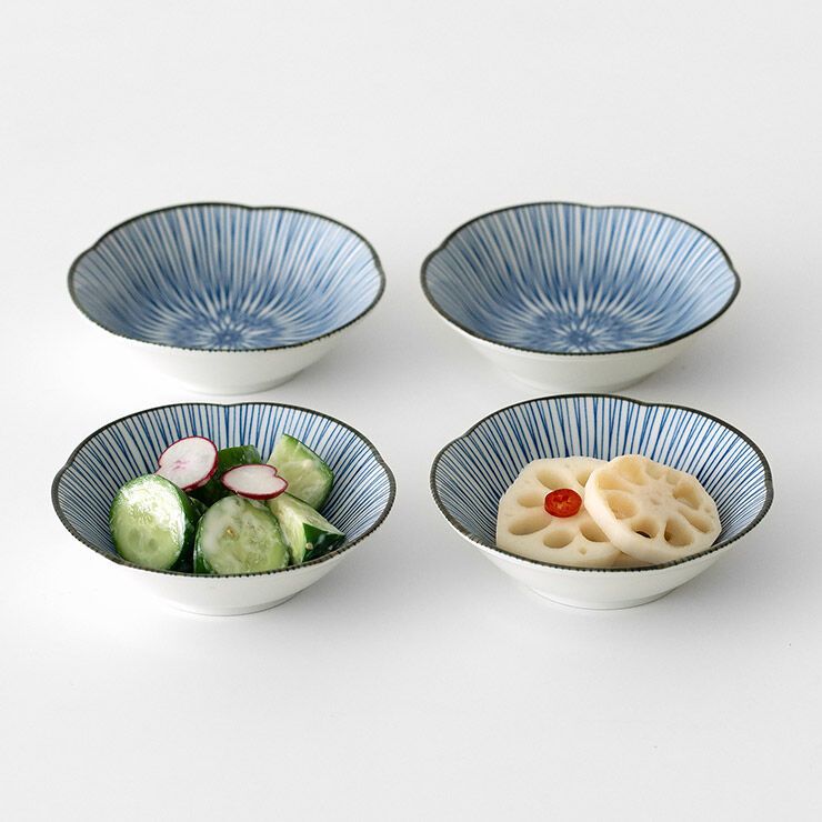 니코트 하나토쿠사 볼접시 세트 4P - 감도 깊은 취향 셀렉트샵 29CM