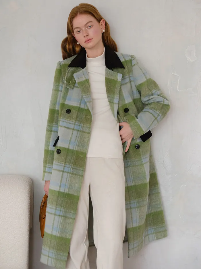 Cest_Matcha plaid woolen coat - 감도 깊은 취향 셀렉트샵 29CM