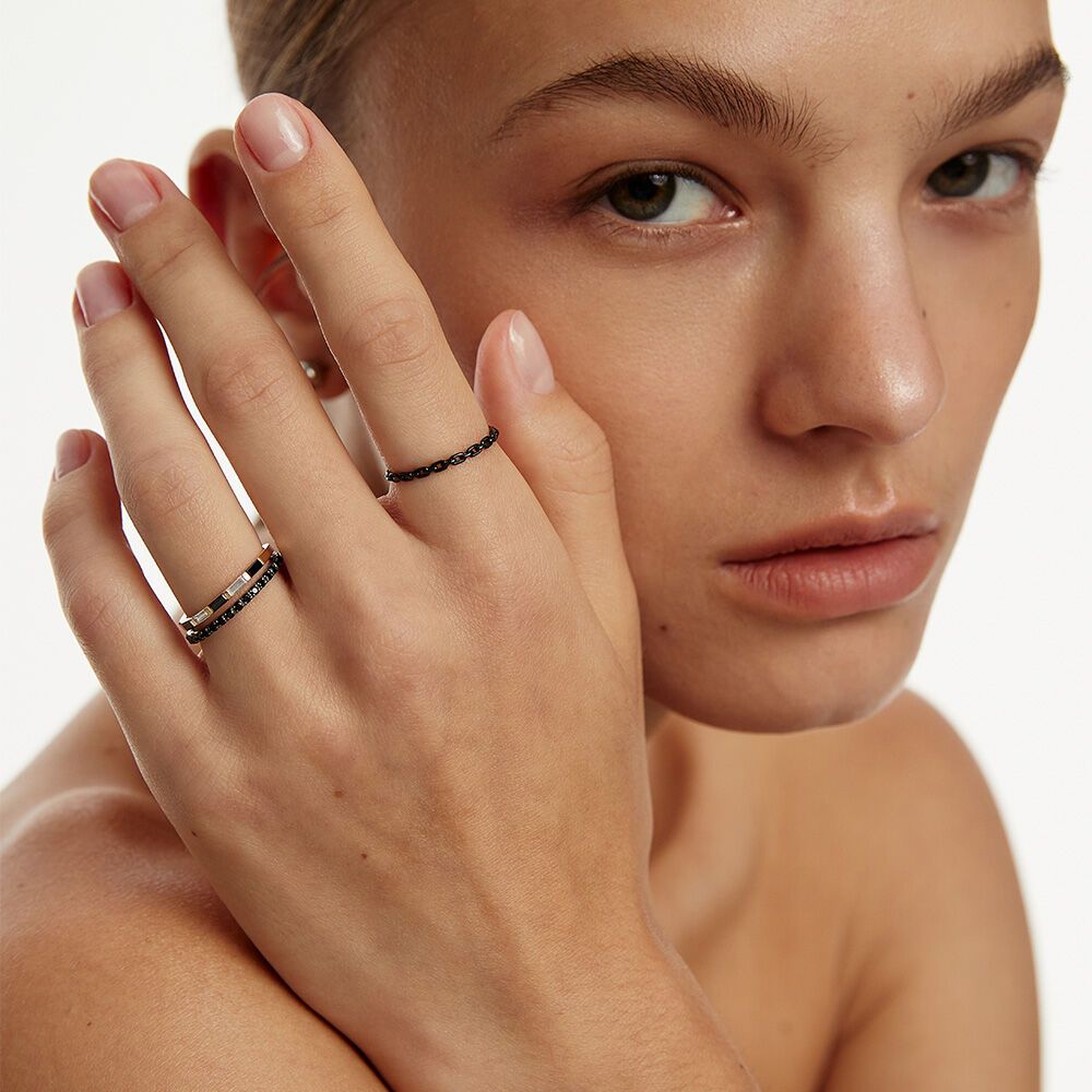 Essential Black Chain Ring JG2ARM55 - 감도 깊은 취향 셀렉트샵 29CM