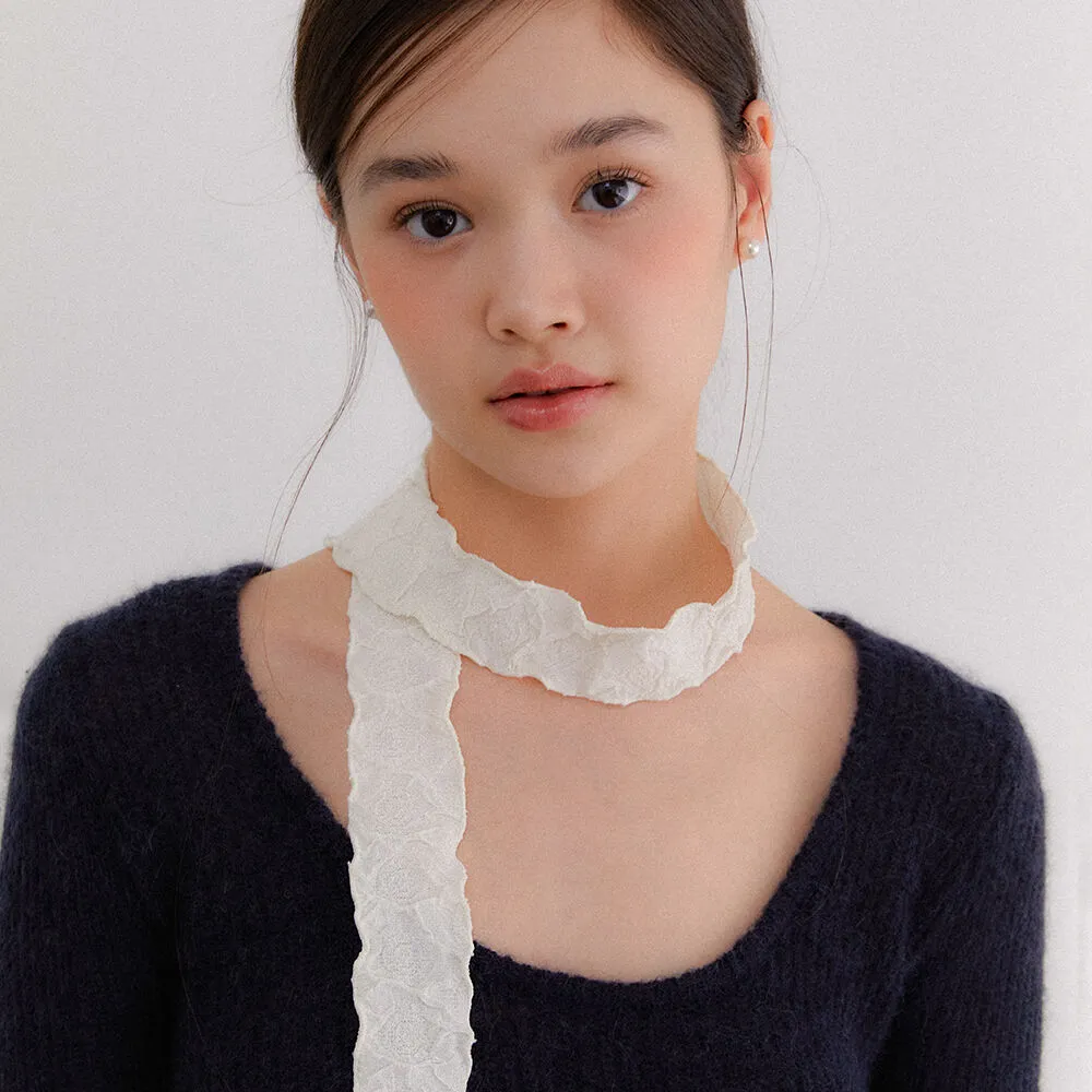 dear rose petit pearl point muffler scarf_2color SC001 - 감도 깊은 취향 셀렉트샵 29CM