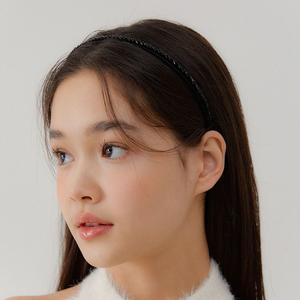 handmade slim beads hair band HB013 - 감도 깊은 취향 셀렉트샵 29CM