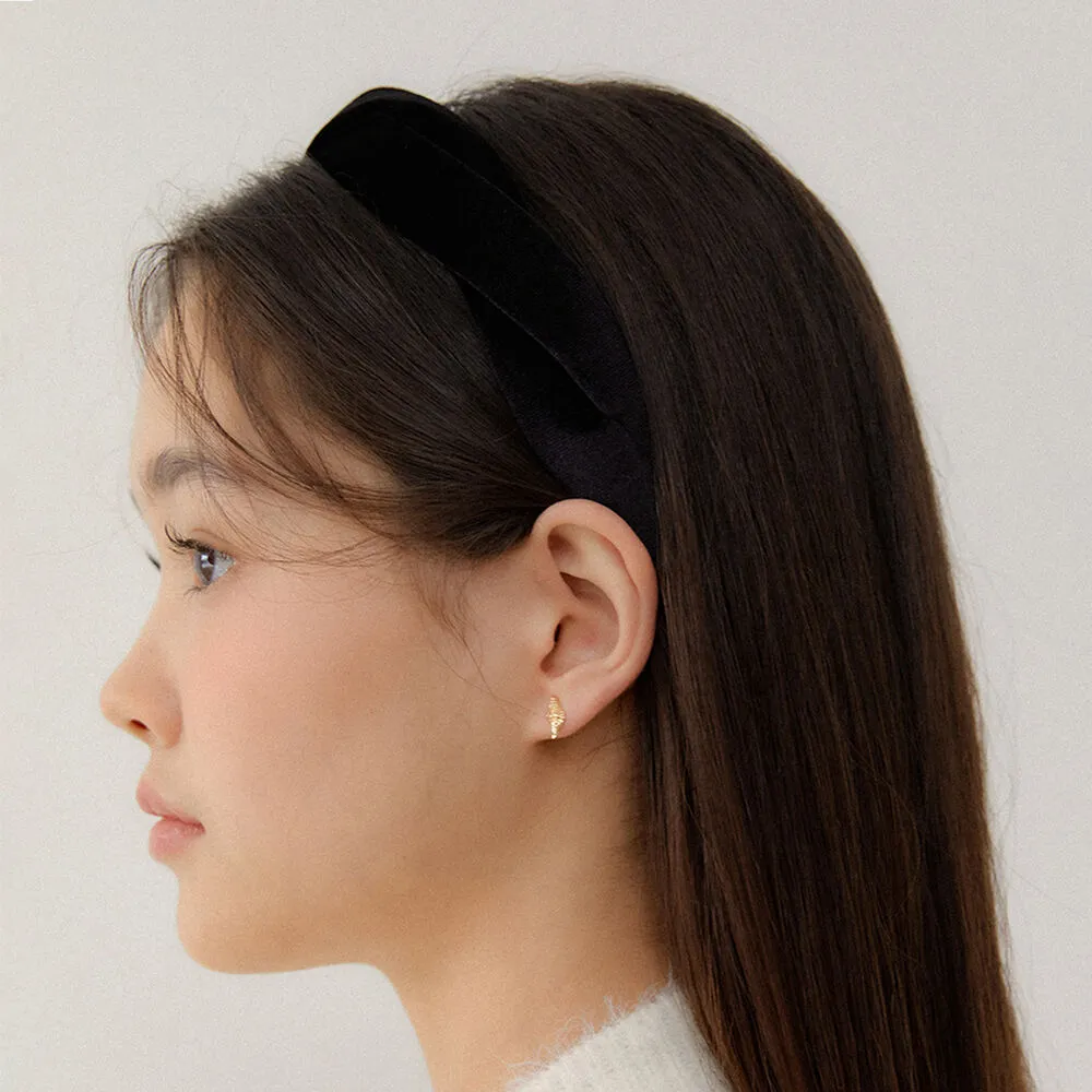 simple tied velvet hair band HB009 - 감도 깊은 취향 셀렉트샵 29CM