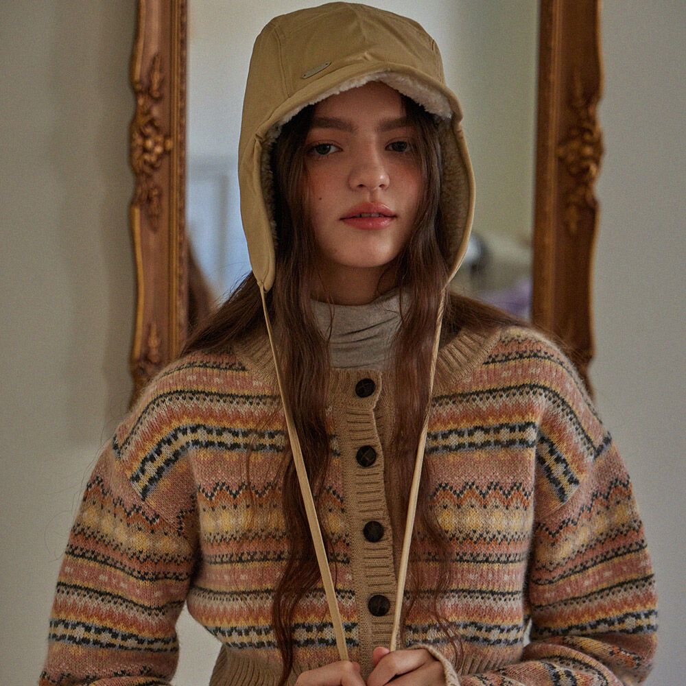 BONNY TROOPER HAT_3COLORS_LIGHT BEIGE - 감도 깊은 취향 셀렉트샵 29CM