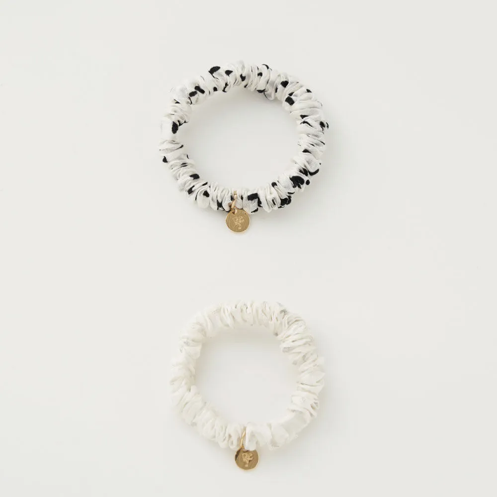 [29CM 단독] Dot Mini Scrunchie Set(White+Black) - 감도 깊은 취향 셀렉트샵 29CM