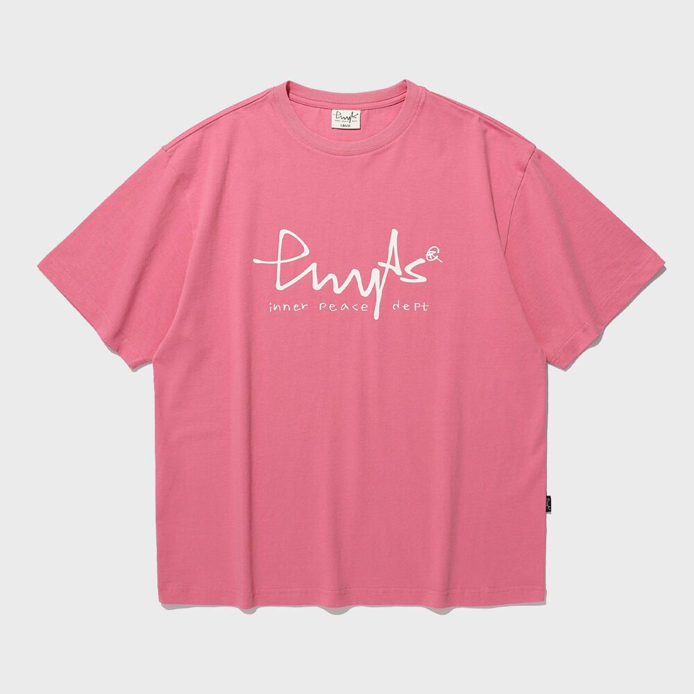 PHYPS® BIG SIGN LOGO SS PINK - 감도 깊은 취향 셀렉트샵 29CM