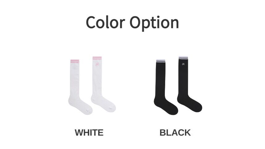 Solid Basic Knee Socks_Black - 감도 깊은 취향 셀렉트샵 29CM