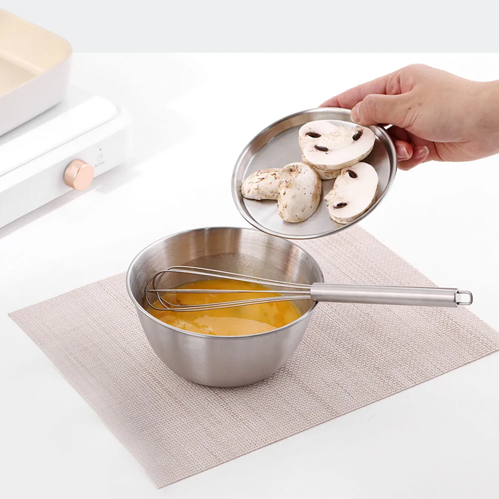 뉴 미니 304 계량볼 & 트레이 커버 세트 (소/200ml) - 감도 깊은 취향 셀렉트샵 29CM