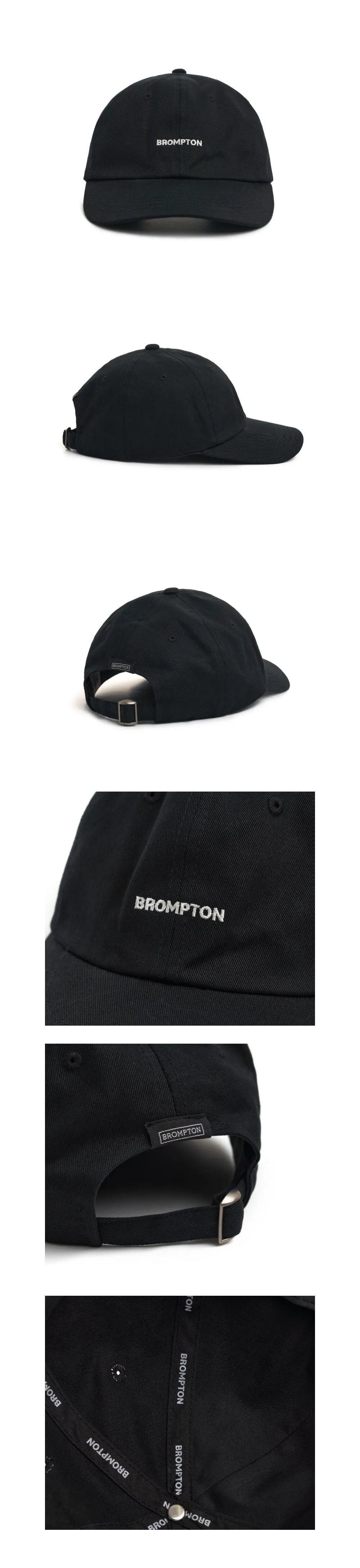[브롬톤 런던] BROMPTON CAP - BLACK (P235AHA201) - 감도 깊은 취향 셀렉트샵 29CM