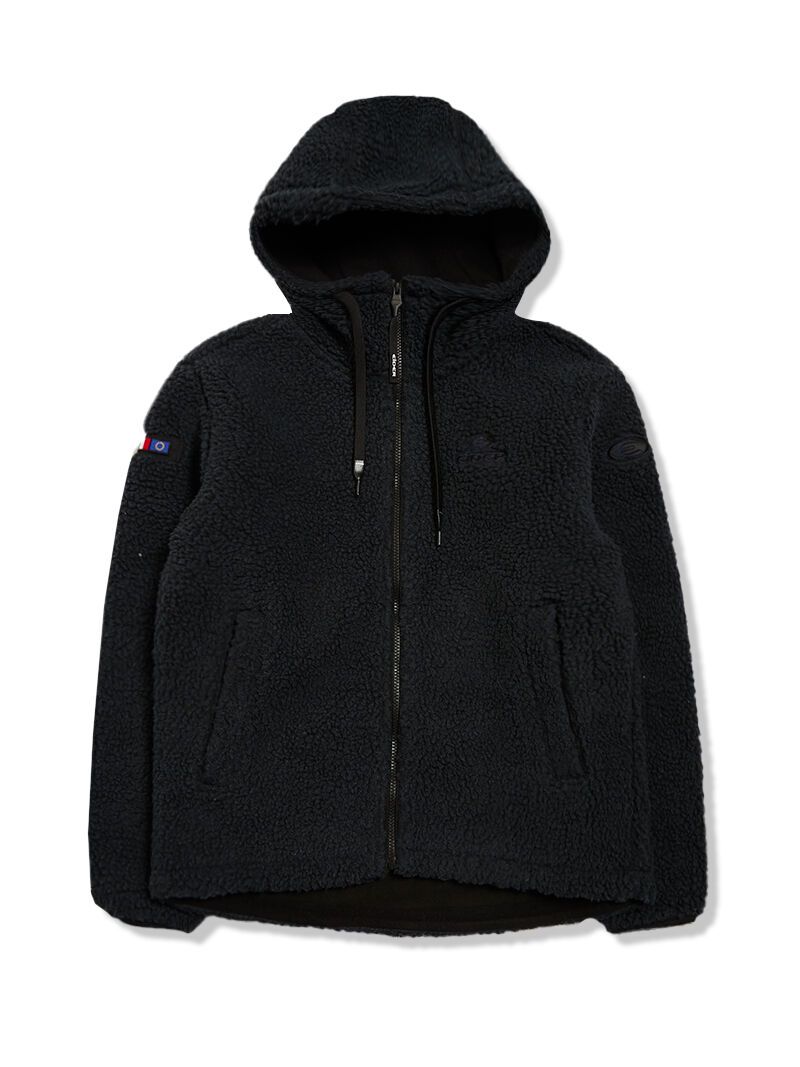 STOOKY (스투키) UNI 플리스 자켓_Carbon_DUW22143Z6 - 감도 깊은 취향 셀렉트샵 29CM