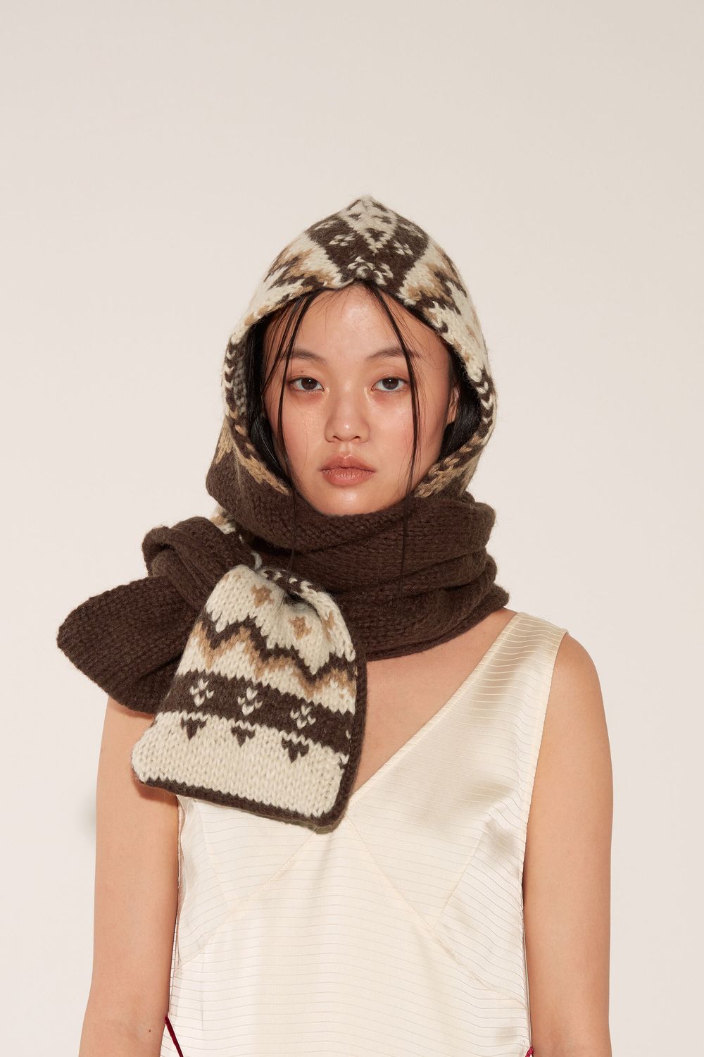 NORDIC MUFFLER BALACLAVA [BROWN] - 감도 깊은 취향 셀렉트샵 29CM