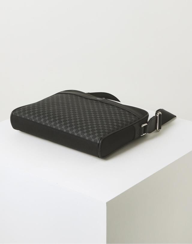 [크로스백][LOUIS HILL][루이스 힐] 블랙 DD 패턴 나일론 DBBA4E593BK - 감도 깊은 취향 셀렉트샵 29CM