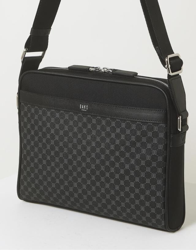 [크로스백][LOUIS HILL][루이스 힐] 블랙 DD 패턴 나일론 DBBA4E593BK - 감도 깊은 취향 셀렉트샵 29CM